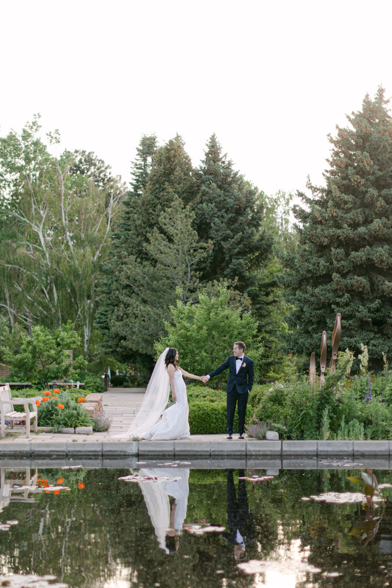 Garden Party Wedding at Denver Botanic Gardens | Wedding Recap | Evelyn ...