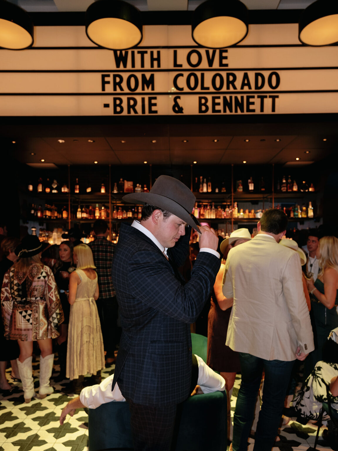 Brie & Bennett's Gorgeous Greenery Filled Vail Wedding - Calluna Events